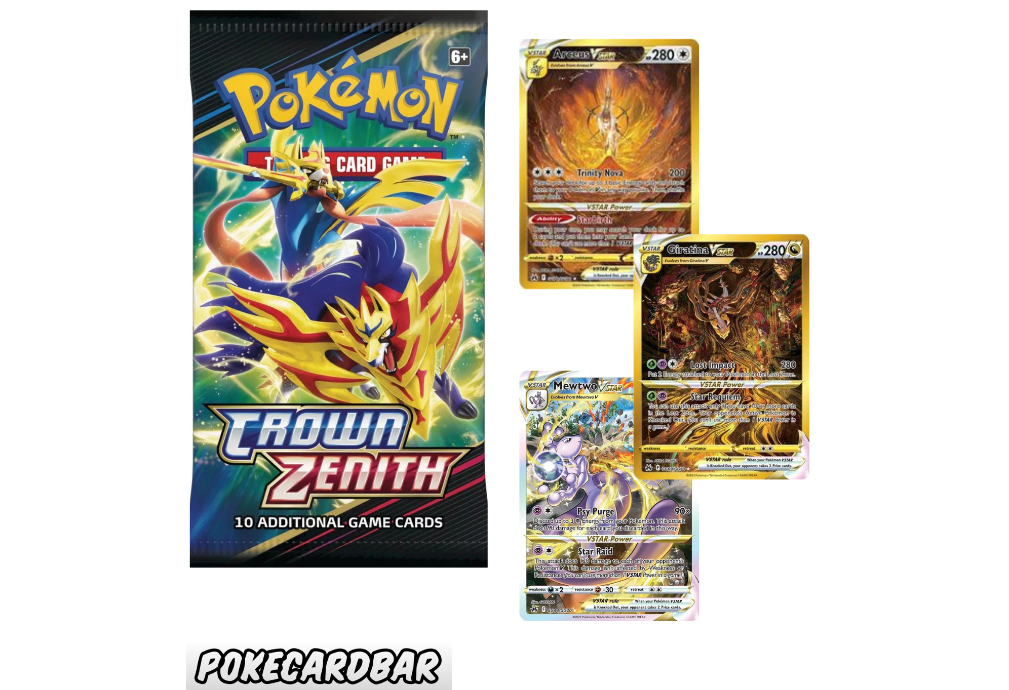Crown Zenith Booster Pack – Poke Card Bar